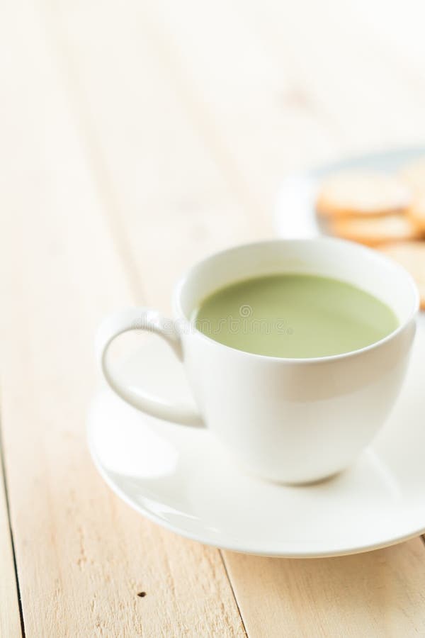 Hot matcha latte stock photo. Image of healthy, matcha - 85382196