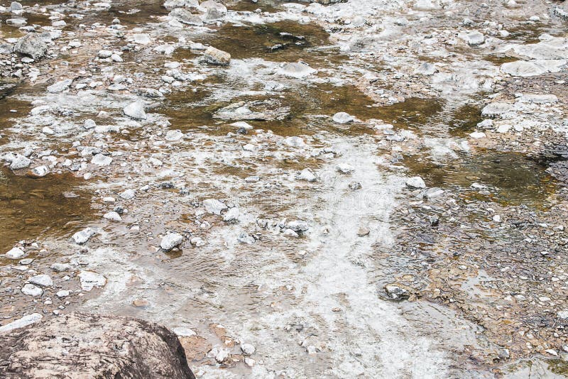 Hot Mineral Water in Nature Stock Image - Image of tourism, water ...