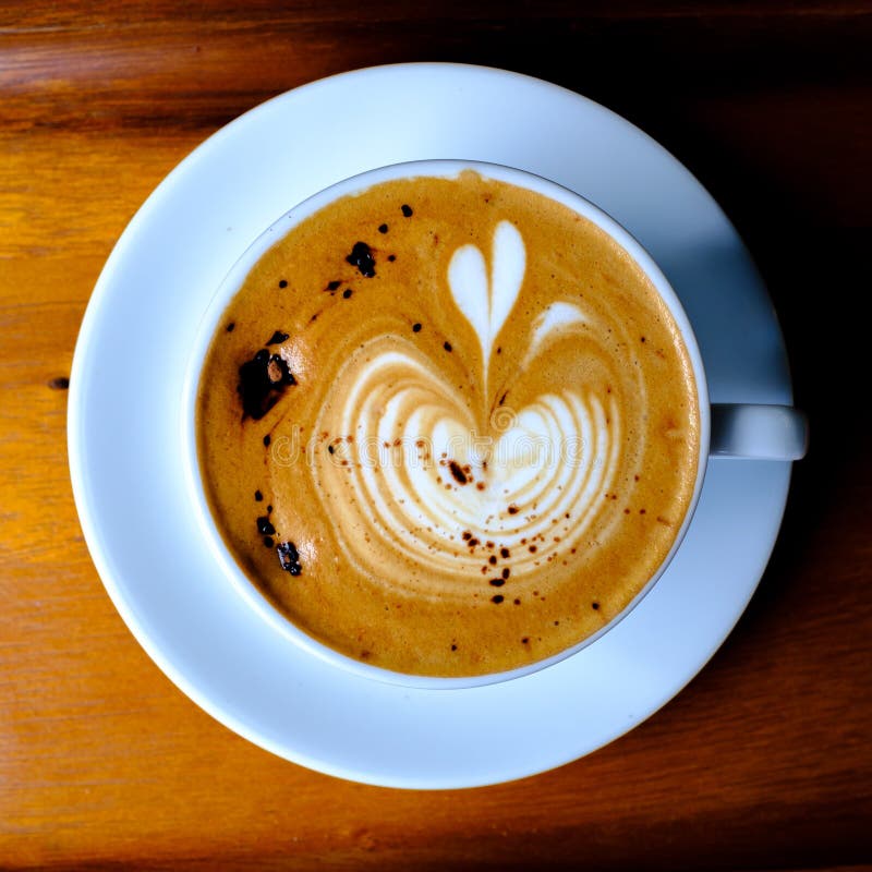 Hot mocha coffee stock photo. Image of vintage, coffee - 164194466