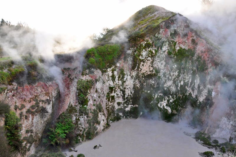 Hot Mud Pool stock photo. Image of geothermal, cook, heat - 22872662