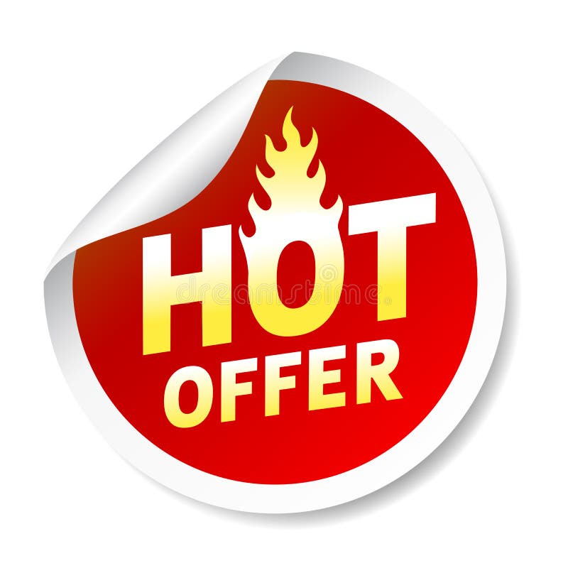 Hot Sale Fire Badge, Price Sticker, Flame Stock Vector - Illustration ...