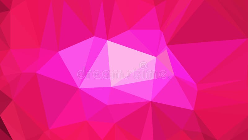 Hot Pink Polygon Triangle Background Vector Image Stock Vector ...