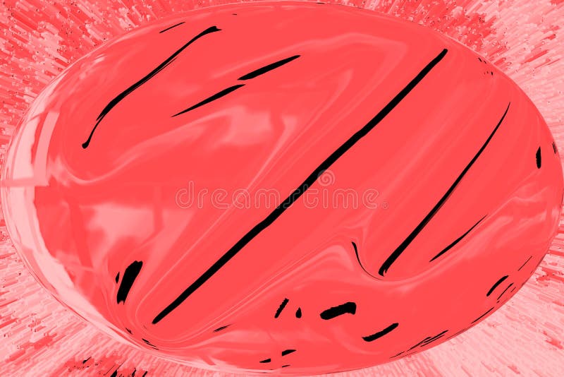 Hot Planet 3d Abstract Desigh Stock Illustration - Illustration of ...