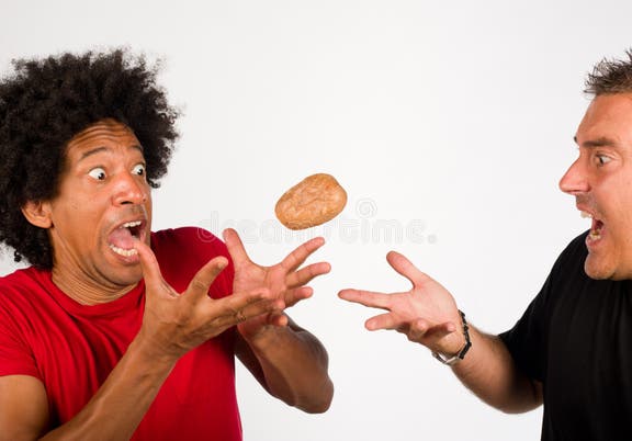 Hot potato stock image. Image of hurt, african, catch - 20744921