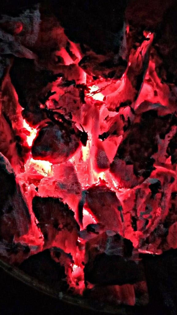 Hot red lava fire burned stock photo. Image of lava - 223387024