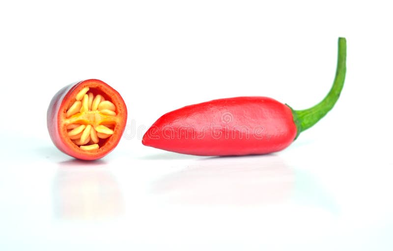 HOT RED Spicy Chili Slice stock photo. Image of group - 92141856