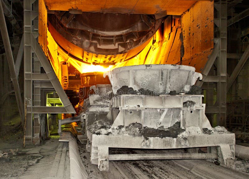 Hot red workshop stock photo. Image of load, metallurgy - 67005828