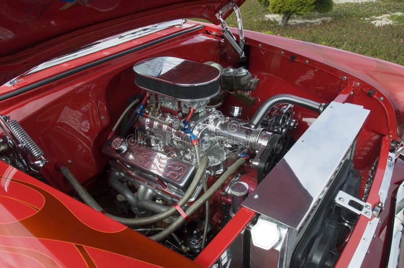 Hot Rod Engine stock image. Image of engine, motor, classic - 9792711