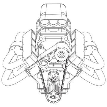 Hot Rod Drawing Stock Illustrations – 1,267 Hot Rod Drawing Stock ...