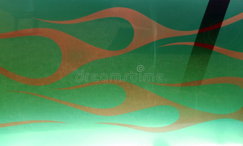 Hot rod flames stock illustration. Illustration of motor - 2622624