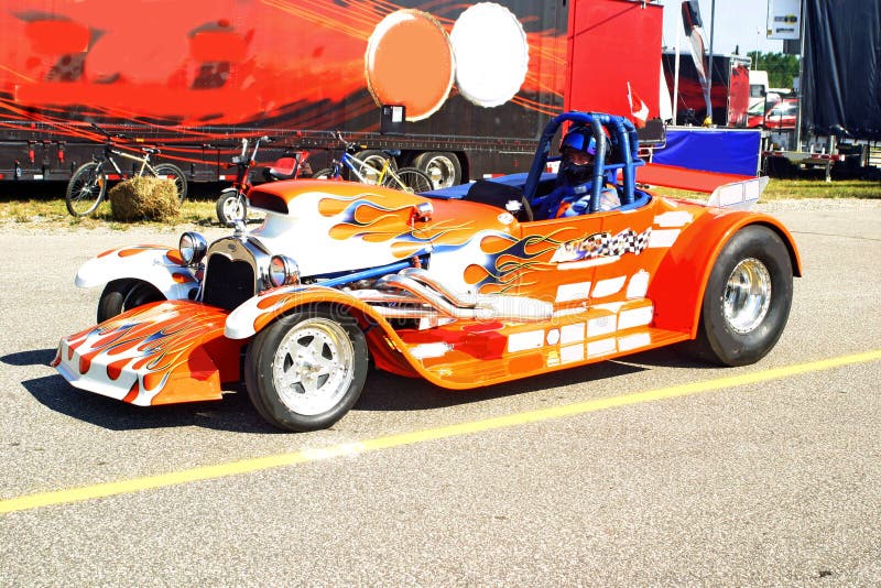 Hot rod racer stock photo. Image of track, wheels, driver - 987214