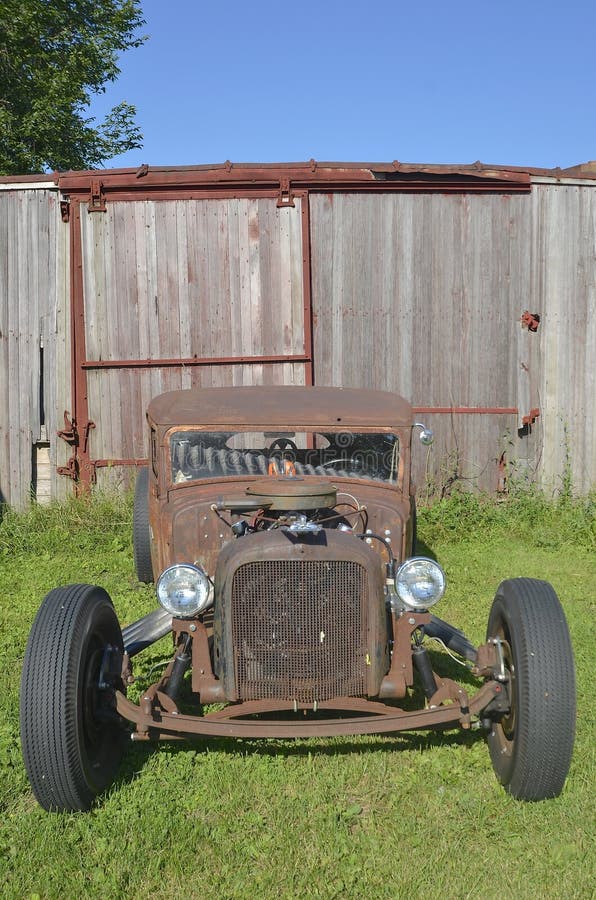 Hot rod roadster stock photo. Image of parked, boxcar - 59576018