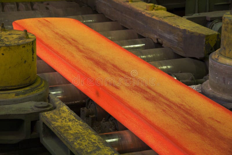 Hot rolling mill stock image. Image of production, shaft - 4629209