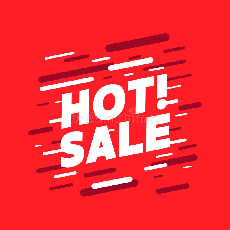 Hot Sale Promotion Banner Vector Stock Vector - Illustration of ...