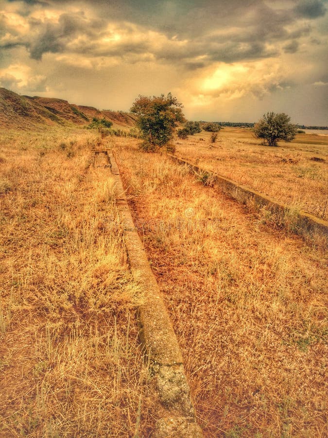 Abandoned Car in a Field stock image. Image of green - 92233847