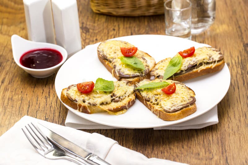 Hot sandwiches stock photo. Image of mini, catering, brown - 32707404