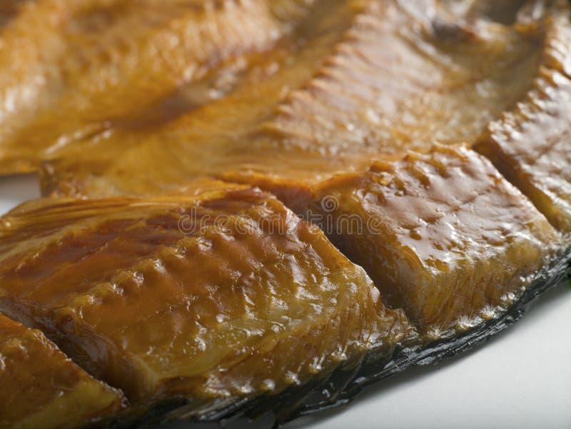 Hot Smoked Carp on a White Background Stock Image - Image of food ...