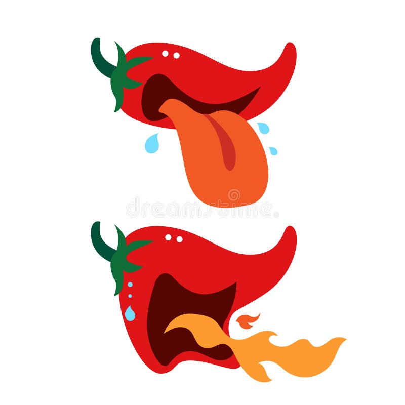 Hot spicy chilli stock illustration. Illustration of flare - 369013282