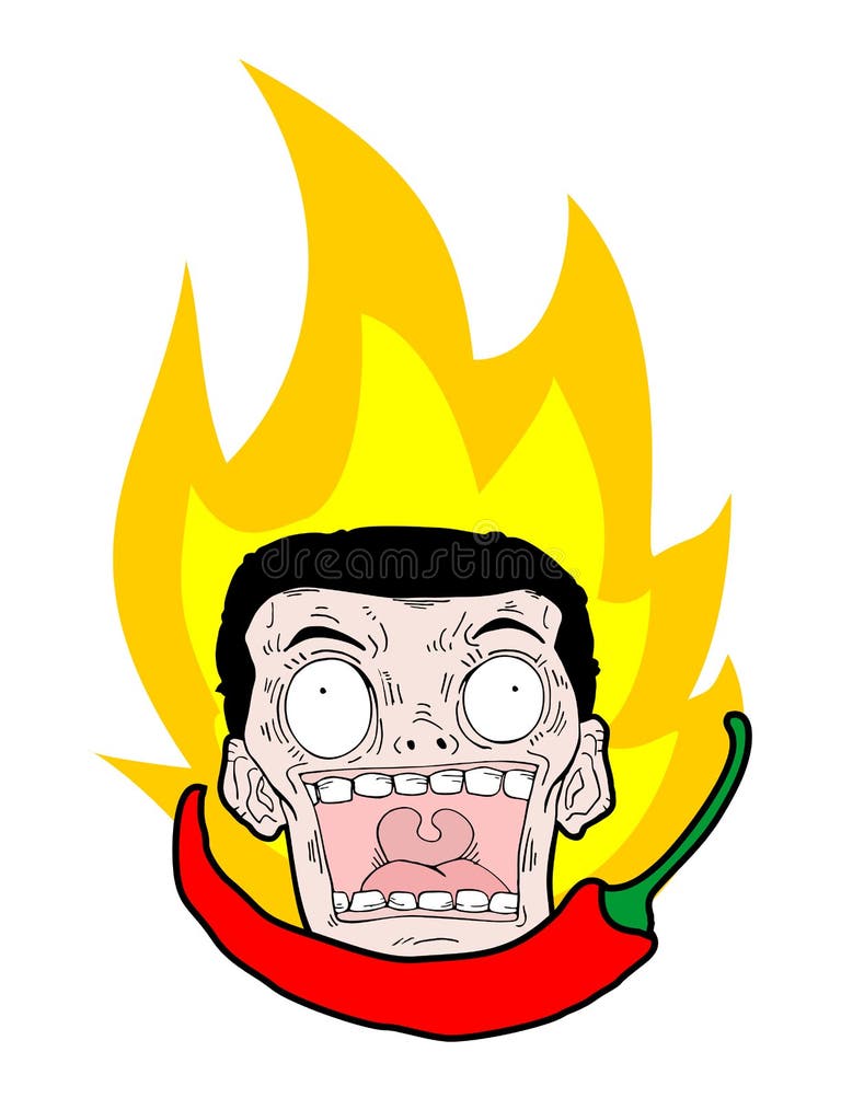 Face Hot Spicy Stock Illustrations – 1,961 Face Hot Spicy Stock ...