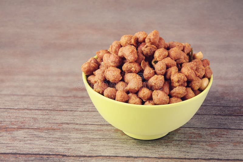 Hot and Spicy Peanuts stock image. Image of crushed - 102598653