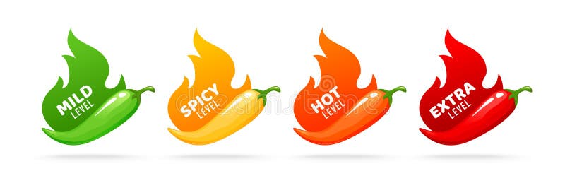 Spicy Level Labels. Chili Spicy Meter. Red Spicy Chili Peppers. Spicy ... Spicy Level Labels. Chili Spicy Meter. Red Spicy Chili Peppers. Spicy ...