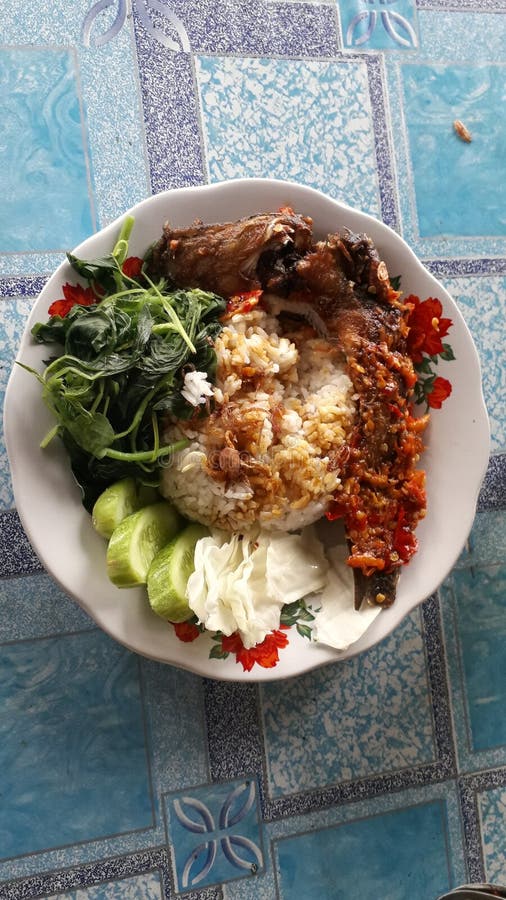 Hot and Spicy Menu for Asian Lunch Served on the Dinning Table Stock ...