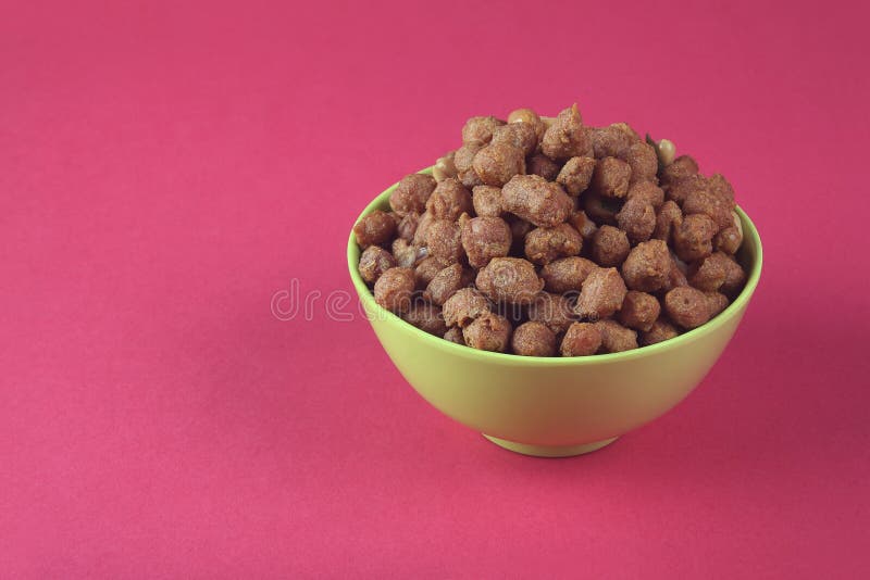 Hot and Spicy Peanuts stock photo. Image of ingredient - 102598664