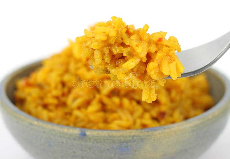 Mexican Rice stock photo. Image of seasoned, spicy, plate - 34563018