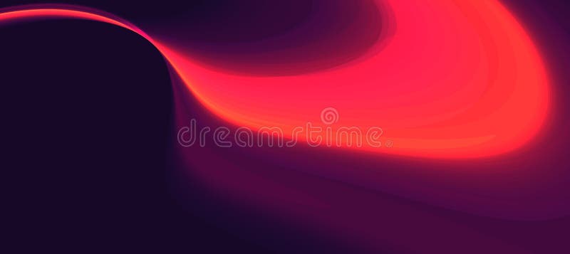 Hot Spot of Blurred Heat Red Stain on Dark Backdrop, Presentation Cover ...