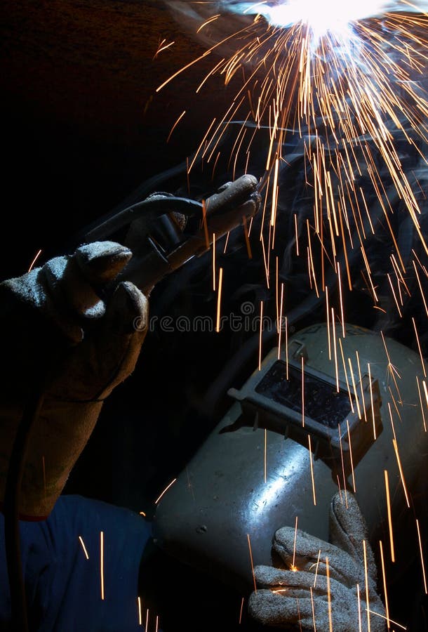 Hot spray stock image. Image of technology, skilled, manufacturing ...