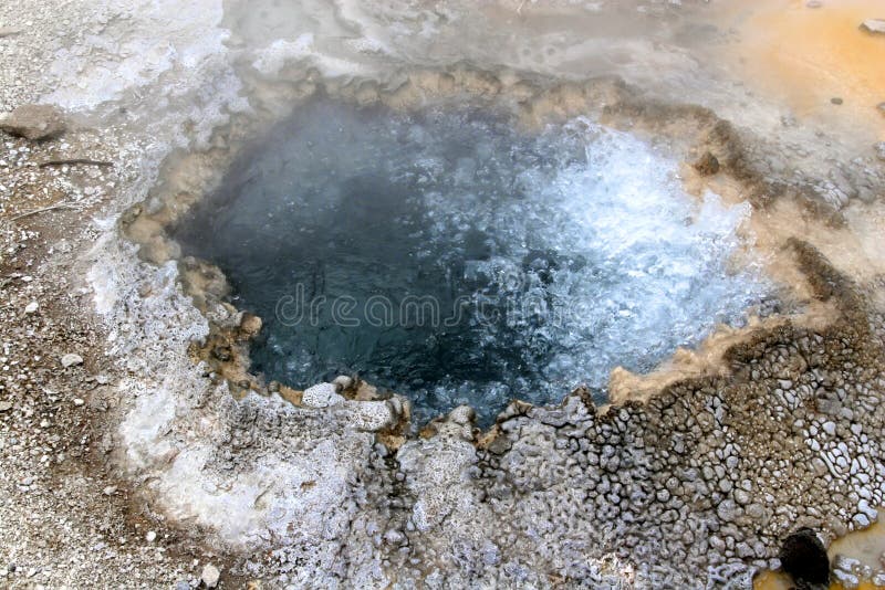 Hot Spring stock image. Image of mineral, geology, water - 10519541