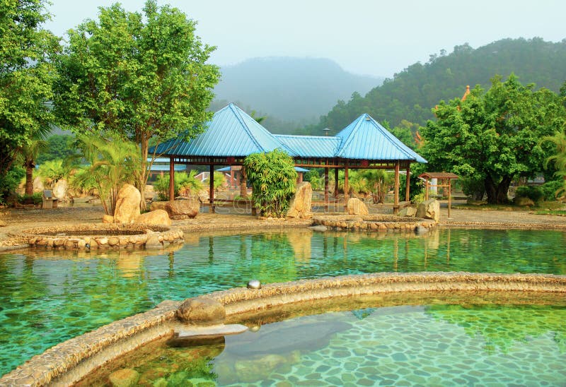 Hot spring stock photo. Image of landscape, environmental - 11990376