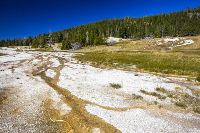Hot spring stock image. Image of basin, america, spring - 26805221