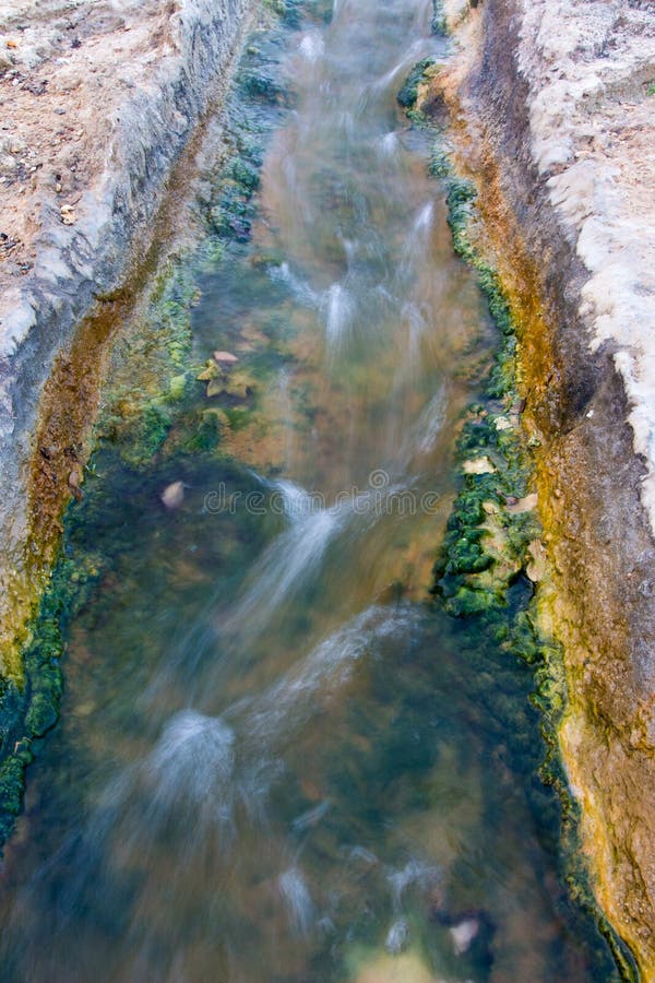 Hot Spring Baths of Hot Water Stock Photo - Image of italy, house: 65357720