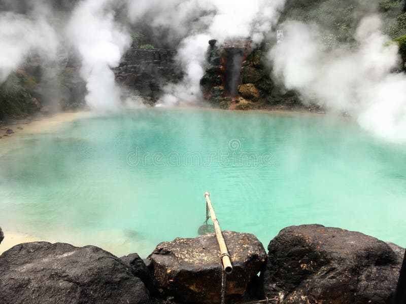 Beppu Onsen stock image. Image of springs, japan, nihon - 99782321