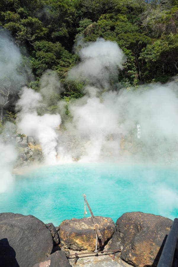 Hot Spring, Beppu, Oita, Japan Stock Image - Image of nature, japan ...