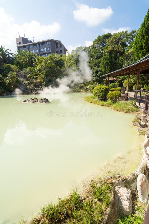 Hot Spring, Beppu, Oita, Japan Stock Photo - Image of famous, place ...