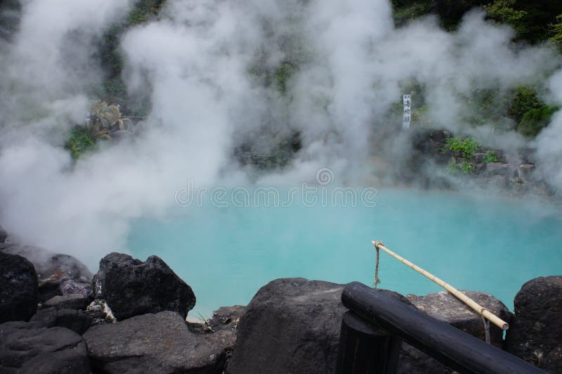 Hot spring Beppu stock photo. Image of holiday, stone - 34091768