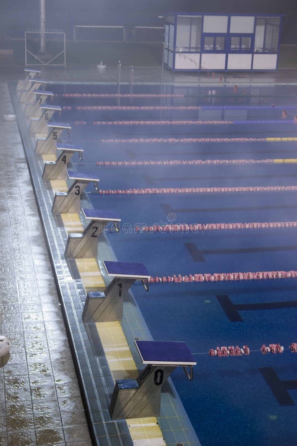 Hot Spring Empty Swimming Pool Stock Image - Image of marker, butterfly ...