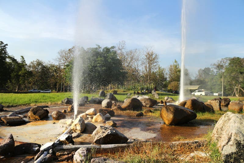 Spring Fountain bubbles stock photo. Image of clear, spring - 90181230