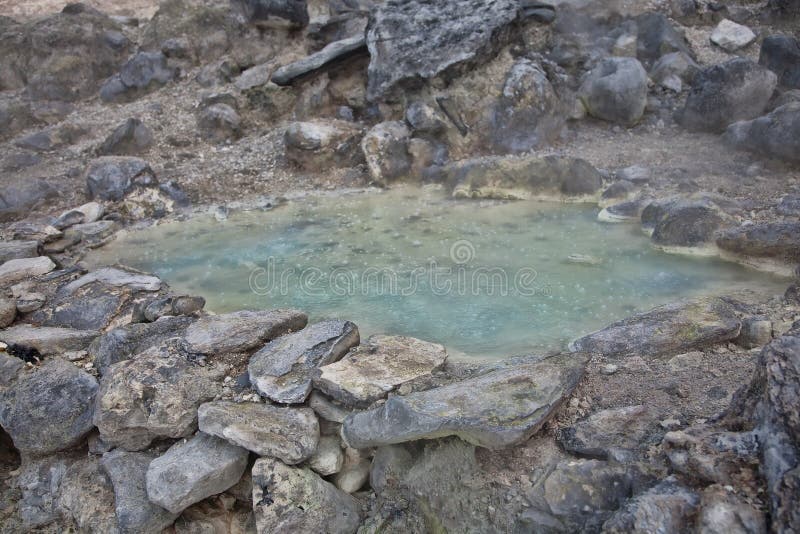 Hot Spring Indonesian Vulcano Aerea Stock Photos - Free & Royalty-Free ...