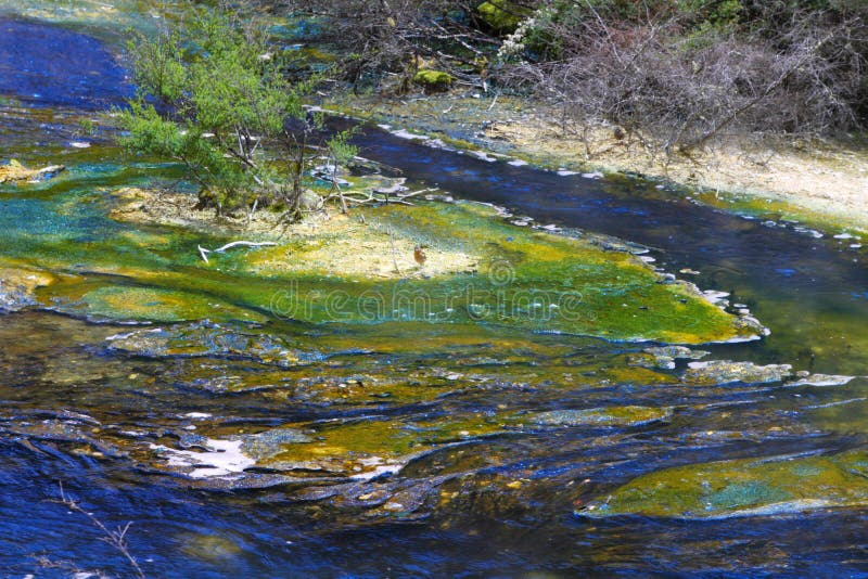 Hot spring river stock image. Image of north, pattern - 37747885