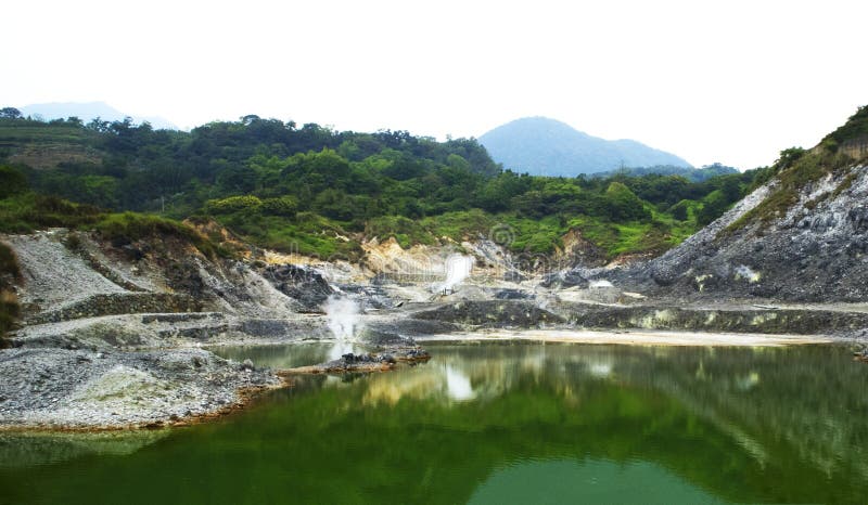 Hot spring in green stock image. Image of spring, rest - 107070321
