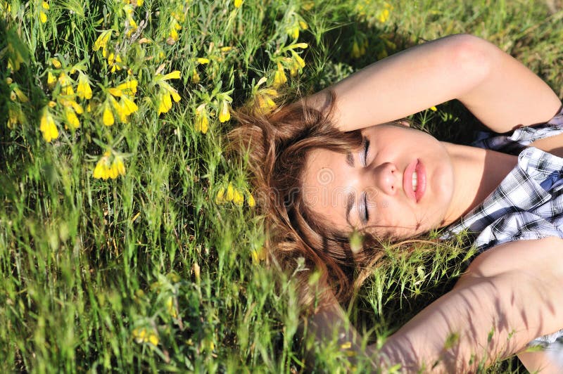 Hot spring sun stock photo. Image of closed, attractive - 14440182