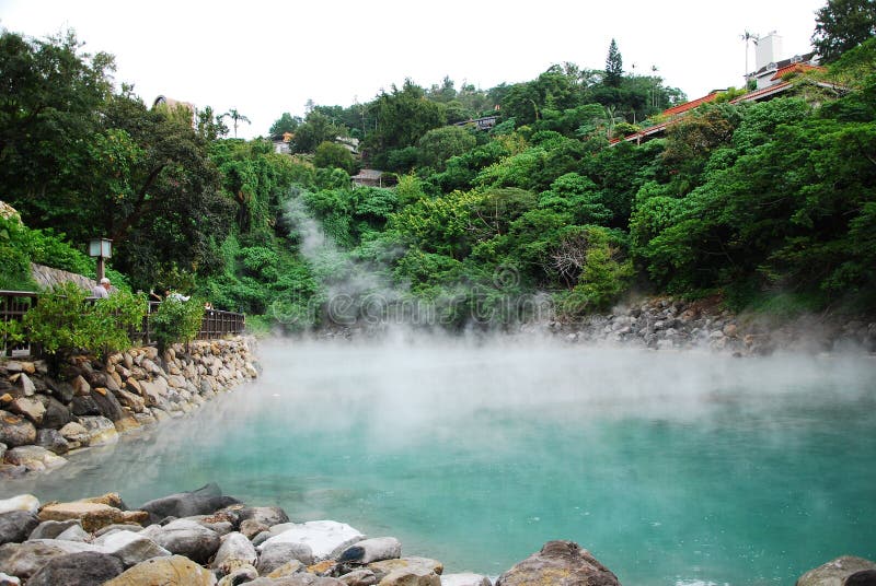 Hot Spring in Taipei stock photo. Image of located, taiwan - 103858970