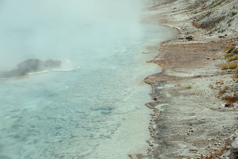 Hot Spring stock photo. Image of bank, water, natural - 48760056