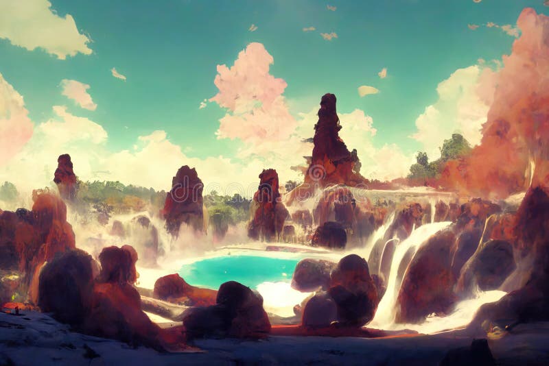 Springs Thermal Stock Illustrations – 78 Springs Thermal Stock ...