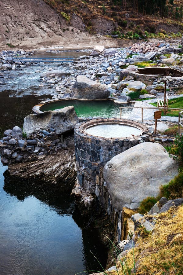 Hot springs stock photo. Image of journey, geyser, peru - 64447692