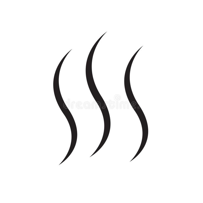 Hot Steam , Evaporation Icon Vector Illustration Stock Vector ...
