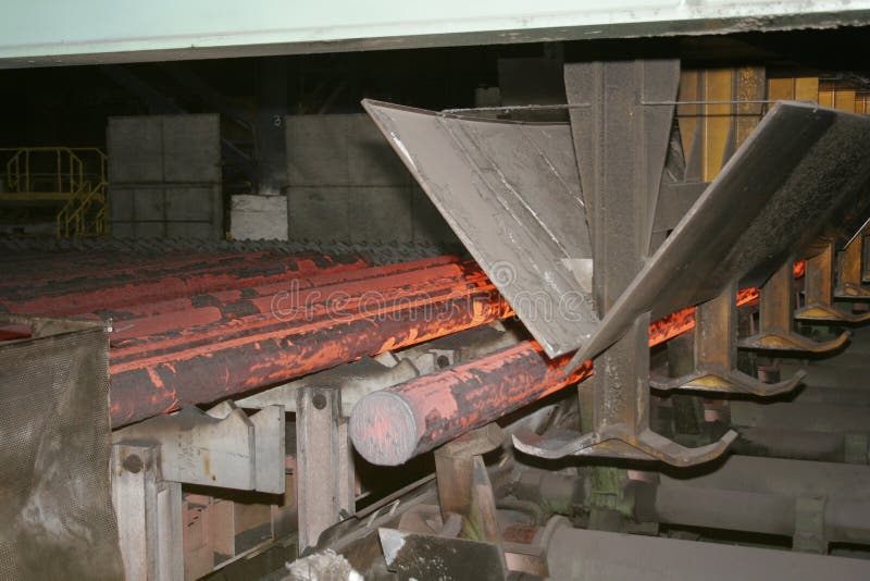 Hot steel stock image. Image of line, hard, bars, iron - 8186393